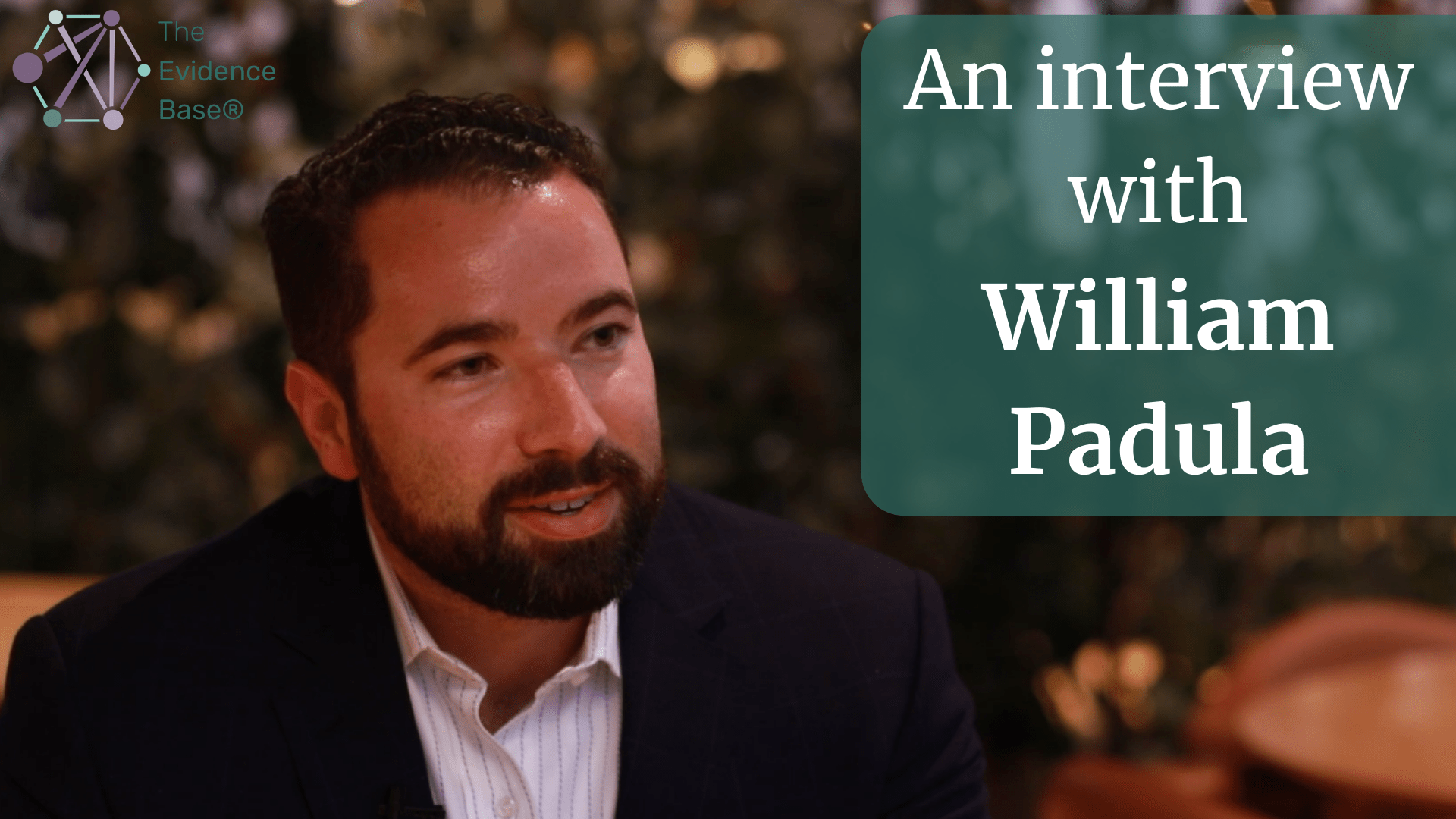 Assessing value in healthcare: an interview with William Padula ...