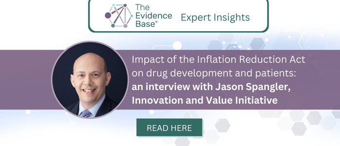 Impact of the Inflation Reduction Act on drug development and patients: an interview with Jason ...